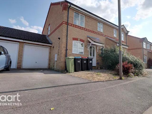3 Bedroom Semi Detached House To Rent In Wymondham, Monkston, MK10