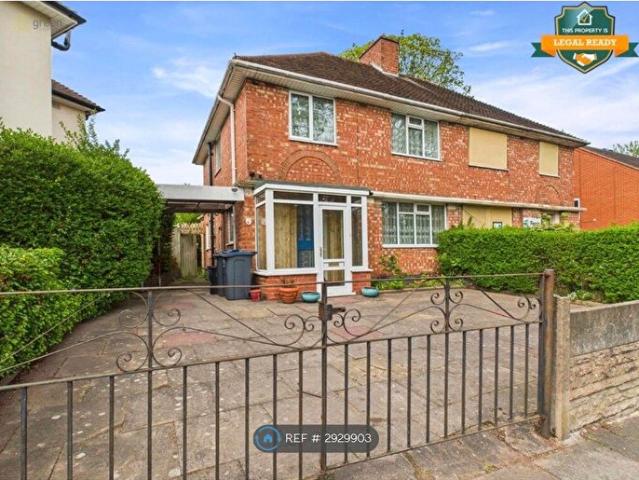 3 Bedroom Semi Detached House To Rent In Witton Lodge Road, Birmingham, B23