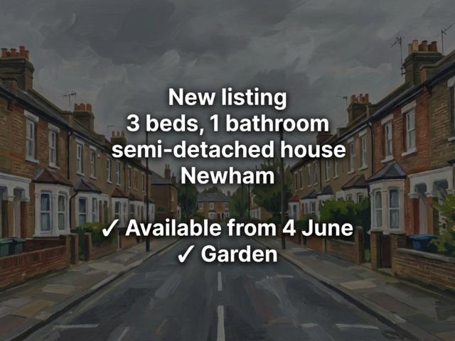3 bedroom semi detached house to rent