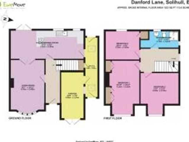 3 bedroom semi detached house for sale in Danford Lane, Solihull B91 1QH, B91