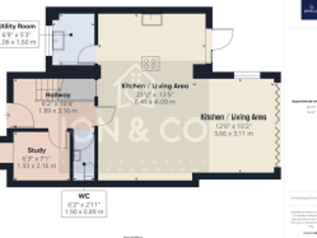 3 bedroom semi detached house for sale in Thomas Chapman Grove | Southbridge | NN4