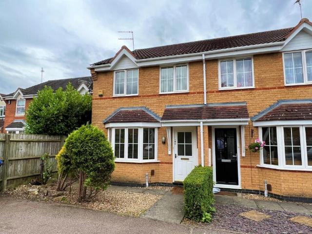 3 bedroom semi detached house for sale in Towton Court, Buckingham Fields, Northampton, NN4