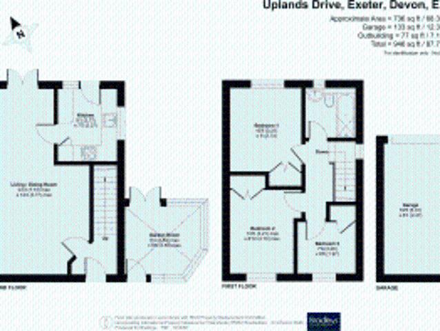 3 bedroom semi detached house for sale in Uplands Drive, Exeter, Devon, EX4