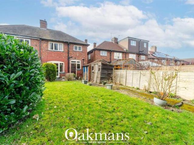 3 bedroom semi detached house for sale in Wentworth Park Avenue, Birmingham, B17