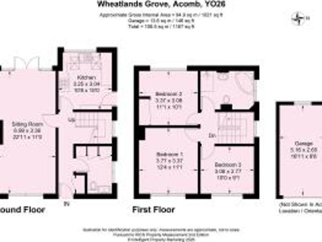 3 bedroom semi detached house for sale in Wheatlands Grove, York, YO26 5NH, YO26