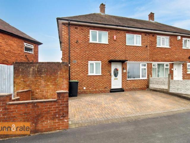3 bedroom semi detached house for sale in Aylesbury Road, Bentilee, Stoke On Trent, ST2