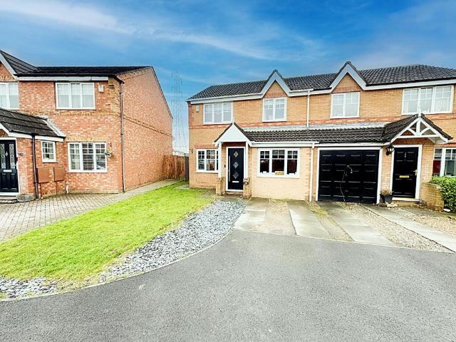 3 bedroom semi detached house for sale in Bede Close, Holystone, Newcastle Upon Tyne, NE12