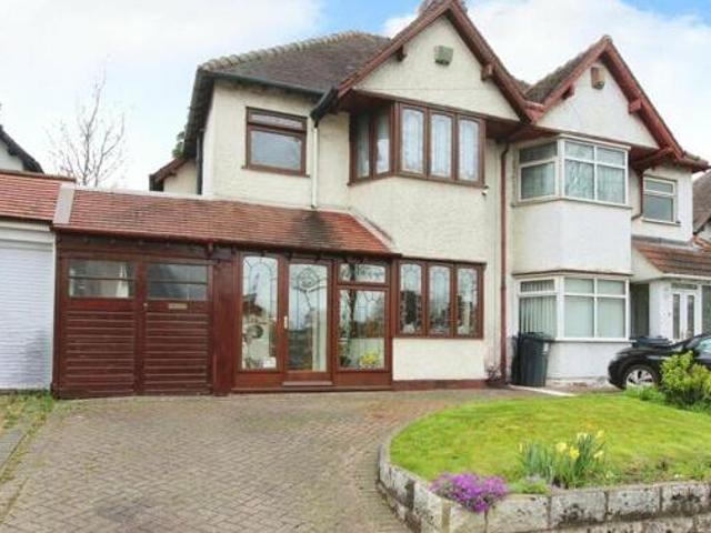 3 Bedroom Semi detached House For Sale In Birmingham, West Midlands