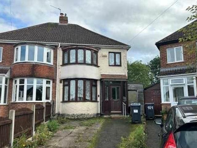 3 Bedroom Semi detached House For Sale In Birmingham, West Midlands