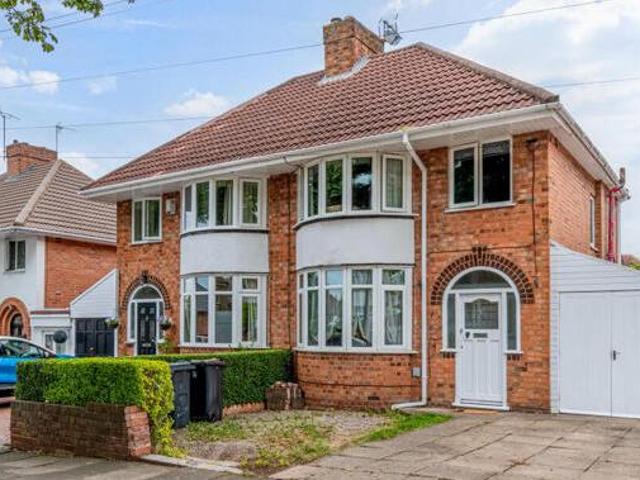 3 Bedroom Semi detached House For Sale In Birmingham, West Midlands