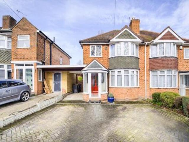 3 Bedroom Semi detached House For Sale In Birmingham, West Midlands