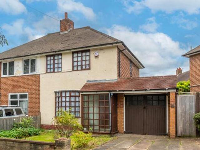 3 Bedroom Semi detached House For Sale In Birmingham, West Midlands