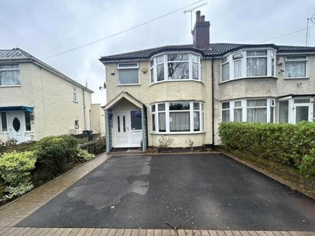 3 Bedroom Semi detached House For Sale In Birmingham, West Midlands