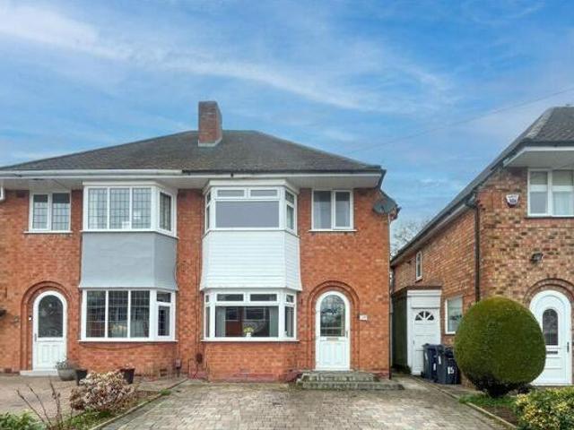 3 Bedroom Semi detached House For Sale In Birmingham