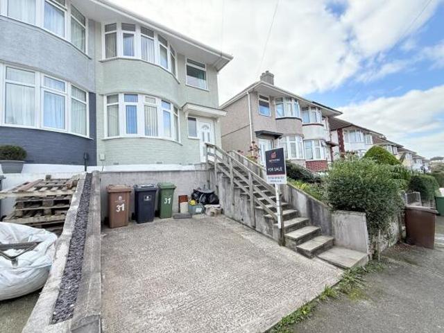3 bedroom semi detached house for sale in Cardinal Avenue, PL5 1UN, PL5