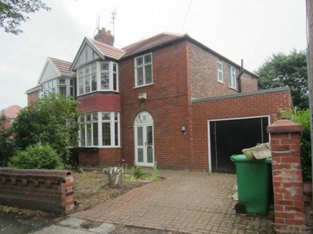 3 Bedroom Semi detached House For Sale In Chorlton