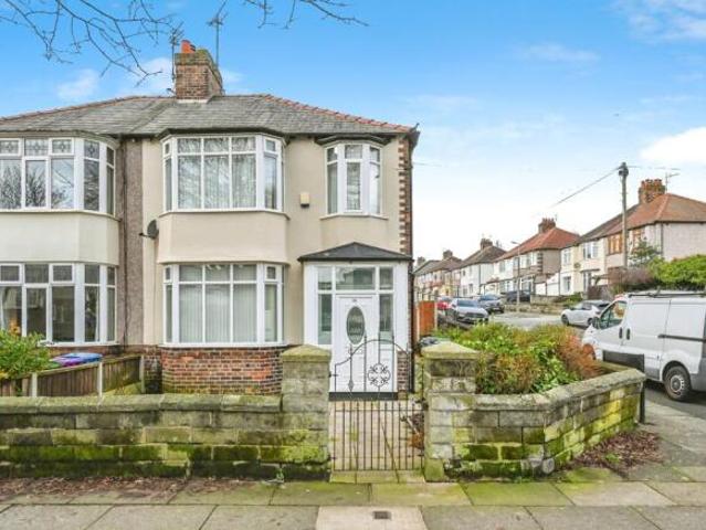 3 bedroom semi detached house for sale in Cooper Avenue North, Liverpool, Merseyside, L18