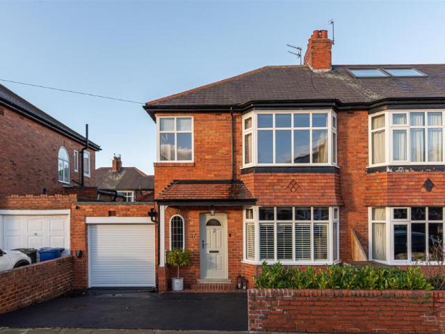 3 bedroom semi detached house for sale in Cotswold Gardens, High Heaton, Newcastle Upon Tyne, NE7