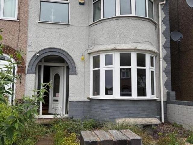 3 bedroom semi detached house for sale in Courtleet Road, Coventry, West Midlands, CV3