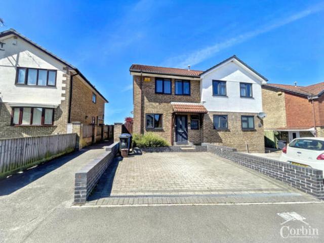 3 bedroom semi detached house for sale in Crusader Road, Bournemouth, BH11 9, BH11