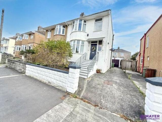3 bedroom semi detached house for sale in Dovedale Road, Plymouth, PL2