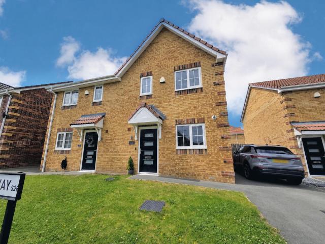 3 bedroom semi detached house for sale in Fairfields Way, Aston, Sheffield, S26