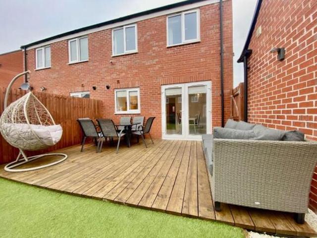 3 bedroom semi detached house for sale in Fairhaven, Hampton Gardens, Peterborough, Cambridgeshire, PE7
