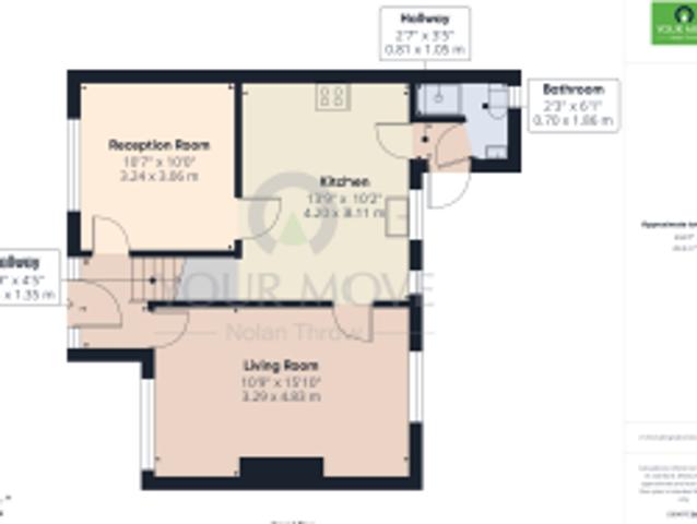 3 bedroom end of terrace house for sale in Forest Road, Delapre, Northampton, NN4