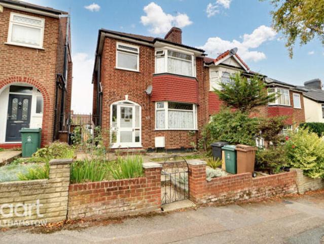 3 bedroom semi detached house for sale in Grantock Road, Walthamstow, E17