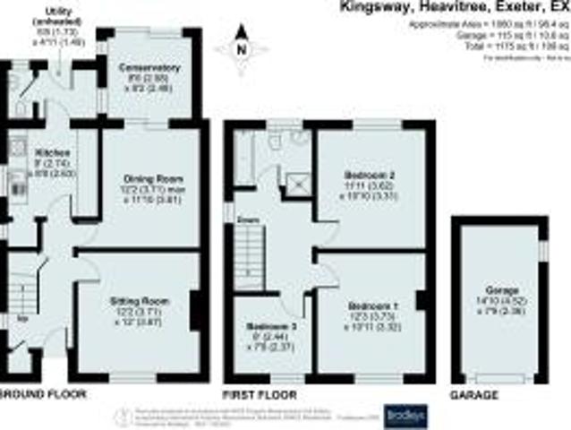3 bedroom semi detached house for sale in Kingsway, Heavitree, Exeter, Devon, EX2