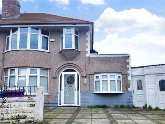 3 Bedroom Semi detached House For Sale In Liverpool, Merseyside