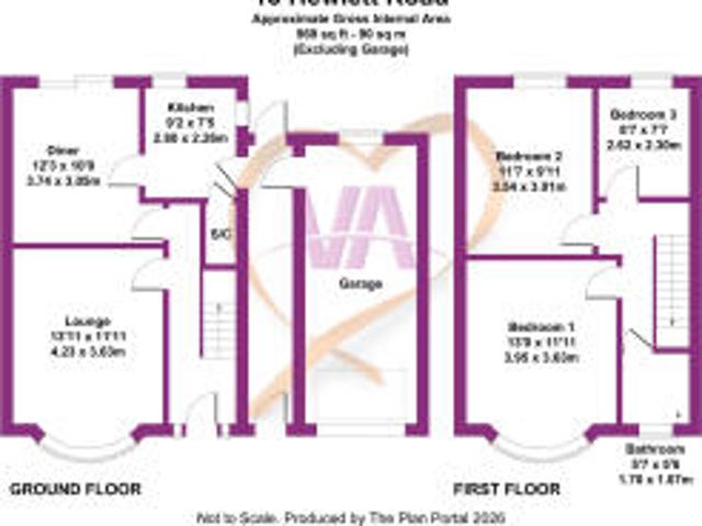 3 bedroom semi detached house for sale in Hewlett Road Luton, LU3