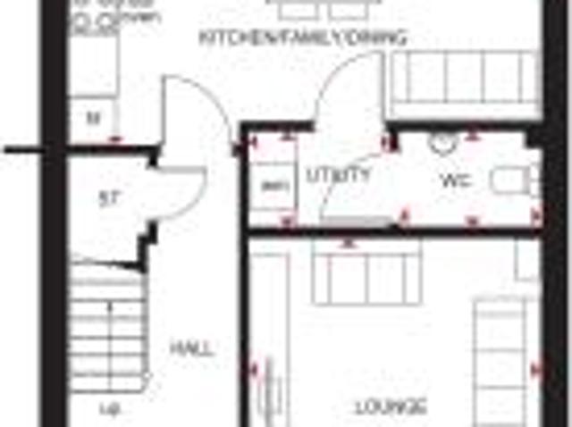 3 bedroom semi detached house for sale in Marlott Place, Jackton, East Kilbride, South Lanarkshire, G75 7BX, G75