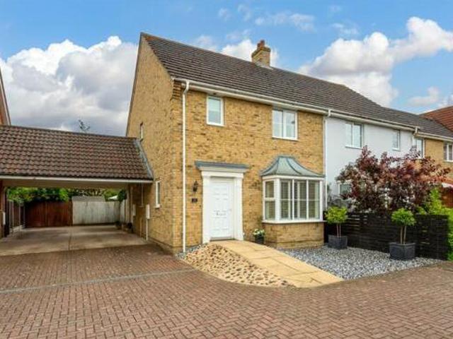 3 Bedroom Semi detached House For Sale In Marston Moretaine, Bedfordshire