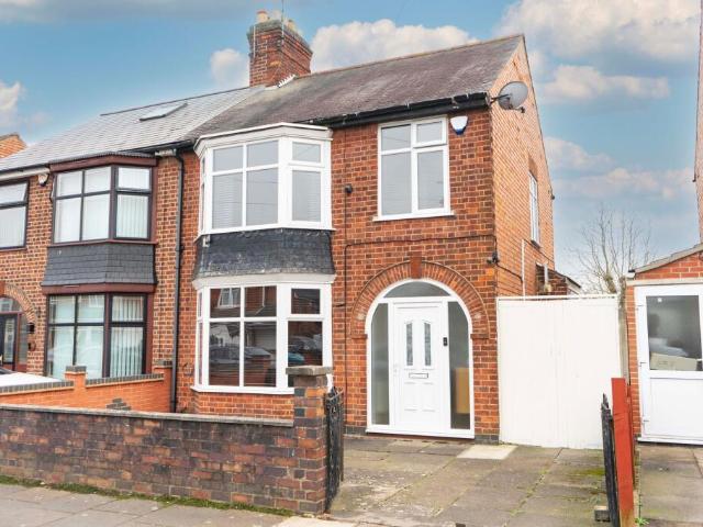 3 bedroom semi detached house for sale in Nansen Road, Evington, Leicester, LE5