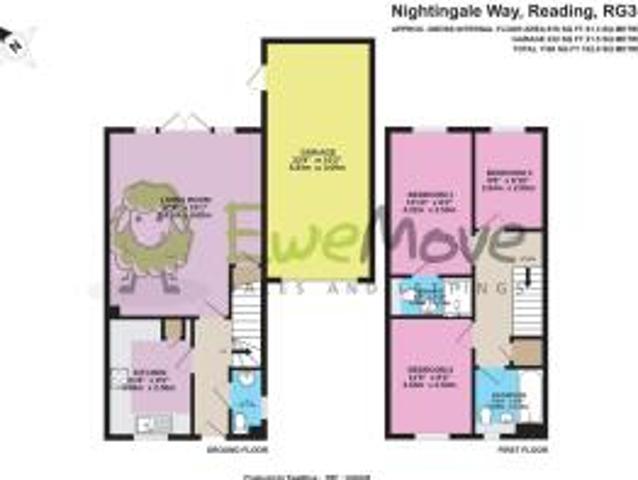3 bedroom semi detached house for sale in Nightingale Way, Reading, RG30