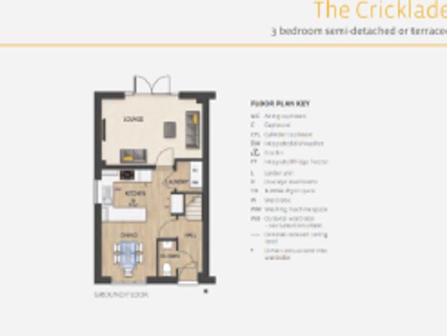 3 bedroom semi detached house for sale in Off Cheltenham Road East, Churchdown GL3 1AE, GL3