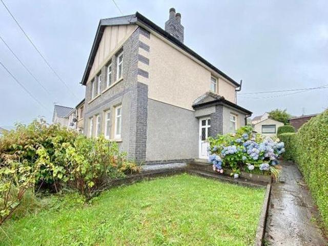 3 Bedroom Semi detached House For Sale In Perthcelyn, Mountain Ash