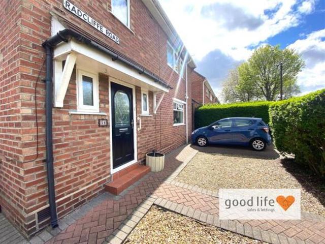3 bedroom semi detached house for sale in Radcliffe Road, Redhouse, Sunderland, SR5