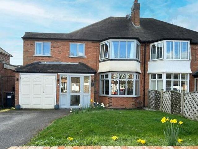 3 Bedroom Semi detached House For Sale In Solihull