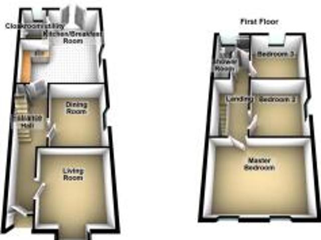 3 bedroom semi detached house for sale in Station Road, Netley Abbey, Southampton, SO31 5AE, SO31