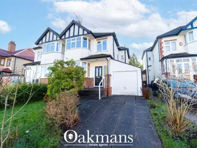 3 bedroom semi detached house for rent in Wheats Avenue, Birmi.