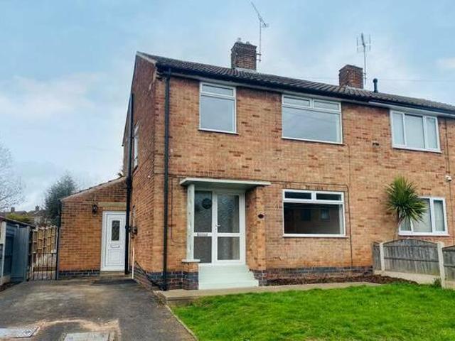 3 bedroom semidetached house for rent in Martin Drive Chaddesden DERBY DE21