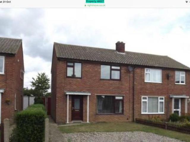 3 bedroom semidetached house for rent in Heath View Leiston IP16 4JL IP16