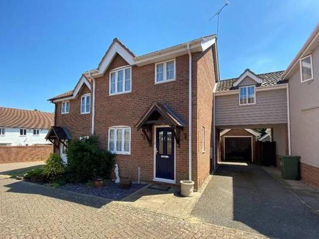 3 bedroom semidetached house for sale in Market Grove Gt Yeldham Halstead CO9 CO9