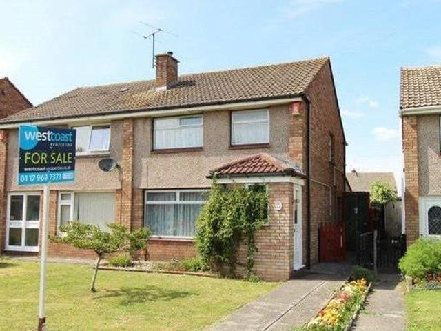 3 bedroom semidetached house for sale in Chalcombe Close Little Stoke Bristol South Gloucestersh