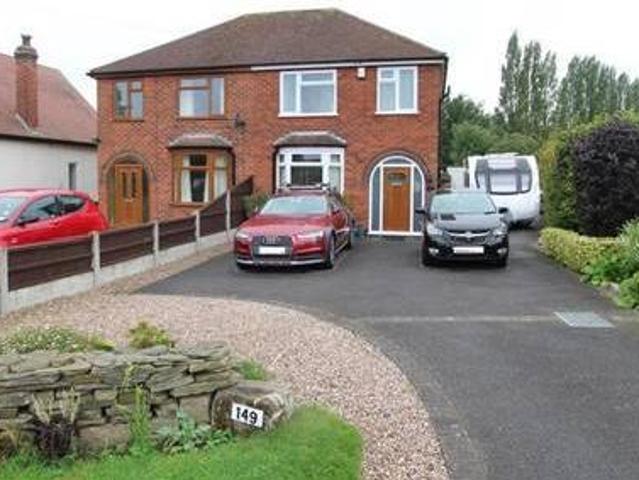 3 bedroom semidetached house for sale in Craythorne Road Stretton DE13