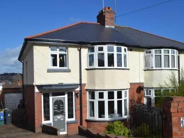 3 bedroom semidetached house for sale in Lovelace Crescent Exmouth EX8