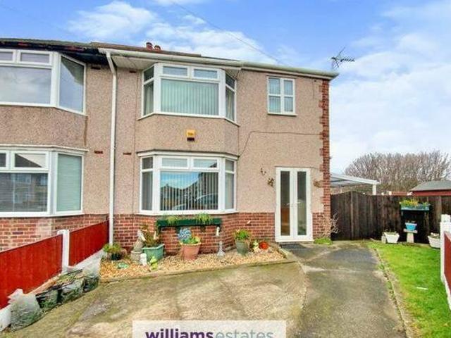 3 bedroom semidetached house for sale in Princess Elizabeth Avenue Rhyl LL18