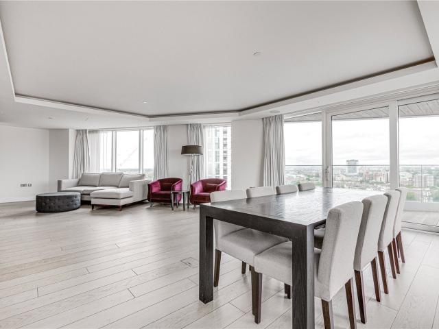 3 bedroom property in Chelsea Creek Tower, 12 Park Street, London, SW6 £8,000 pcm | Chestertons